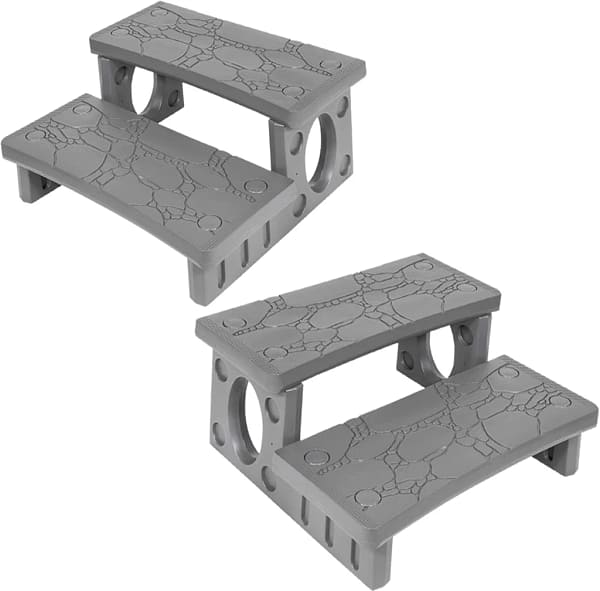 Step In Easy Spa Steps - in stock for pickup in Dallas or Allen Crown Pools