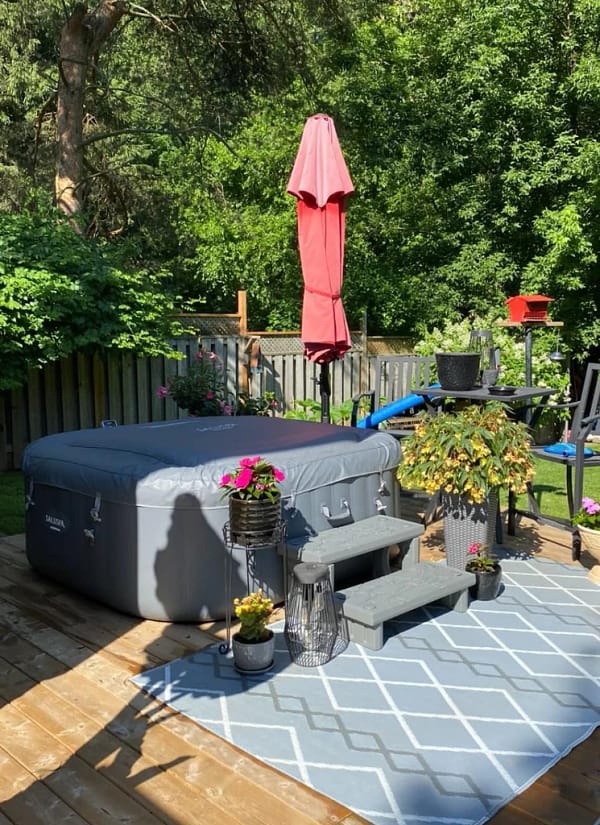 Step In Easy Spa Steps - in stock for pickup in Dallas or Allen Crown Pools